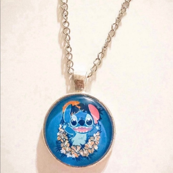 Jewelry | Disney Stitch Pendant Necklace | Poshmark